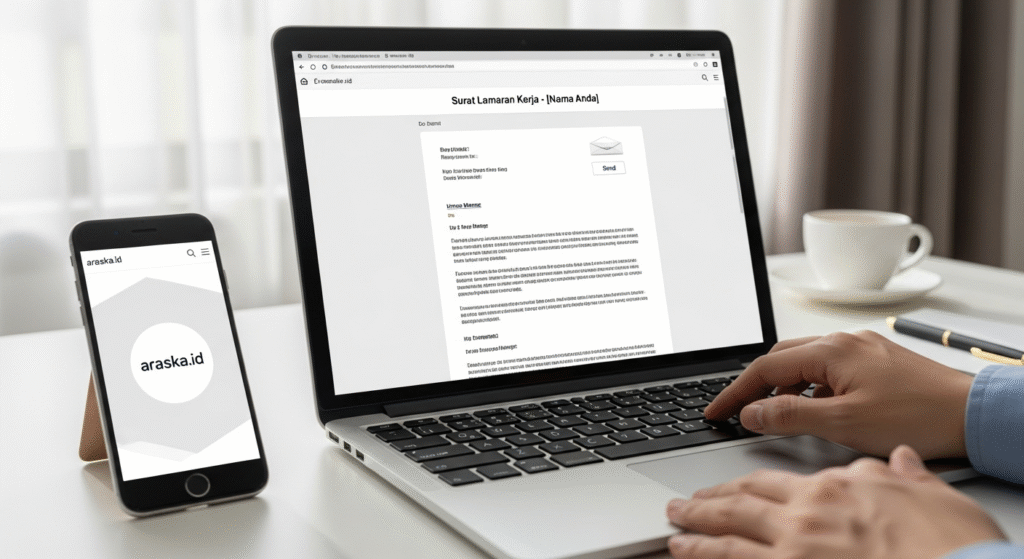 Cara Menulis Surat Lamaran Kerja Lewat Email yang Efektif – Araska