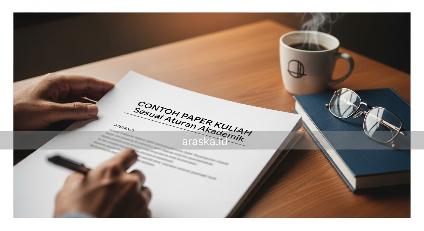 Contoh Paper Kuliah Sesuai Aturan Akademik: Panduan untuk Mahasiswa ...