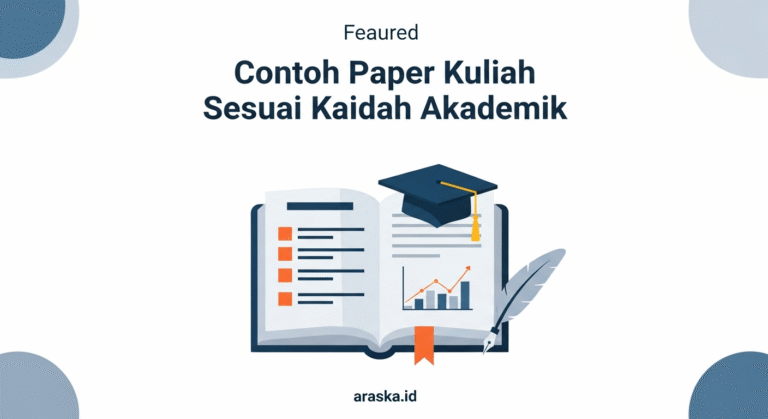 Contoh Paper Kuliah Sesuai Kaidah Akademik: Dari Pendahuluan Hingga ...